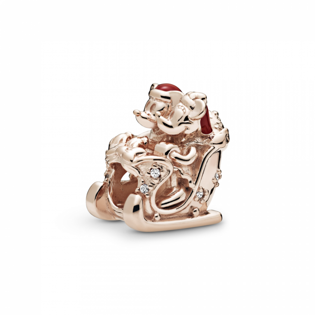 PANDORA Moments prívesok ,,Mickey a Minnie na saniach" 788450C01 - GLAMI.sk