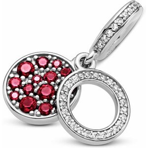 PANDORA Moments visiaci prívesok "Trblietavý červený disk" 799186C03 ...