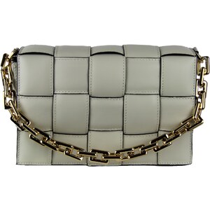 Kožená kabelka BAGGER slonovinová kosť 0136 - GLAMI.sk