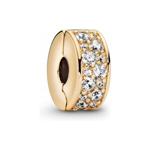 PANDORA pozlátená korálka Žiarivá elegancia korálka 768658C01 - GLAMI.sk