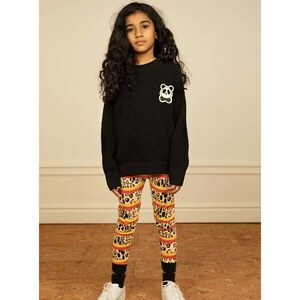 Detský bavlnený sveter Mini Rodini čierna farba - GLAMI.sk