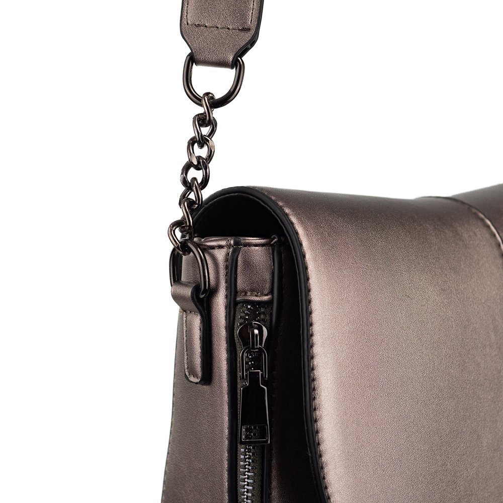 Lara Bags LAURA dámska crossbody koženková kabelka - GLAMI.sk