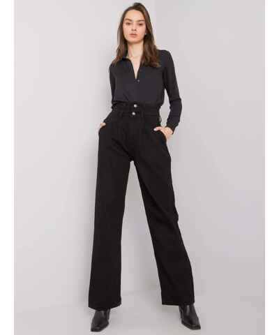 Hnedé, dlhé dámske rifle Basic, so širokým strihom - GLAMI.sk