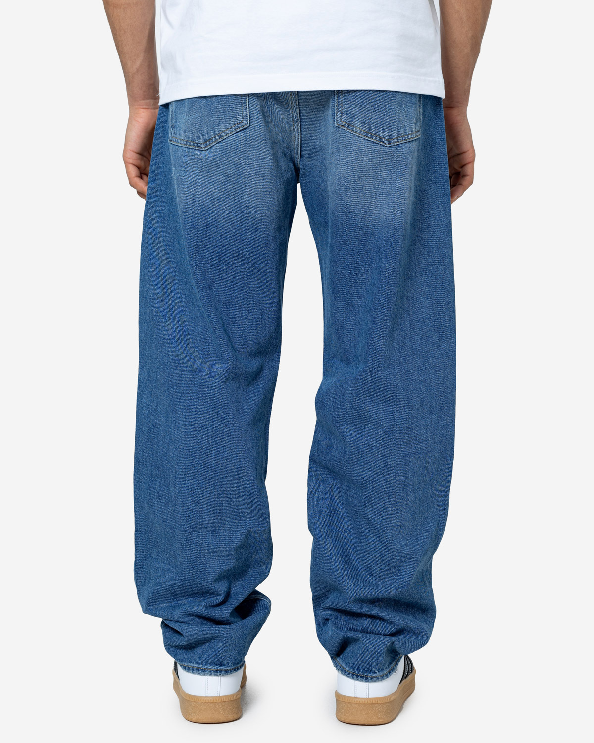Don Lemme Pánske baggy fit rifle Loose - washed blue - GLAMI.sk