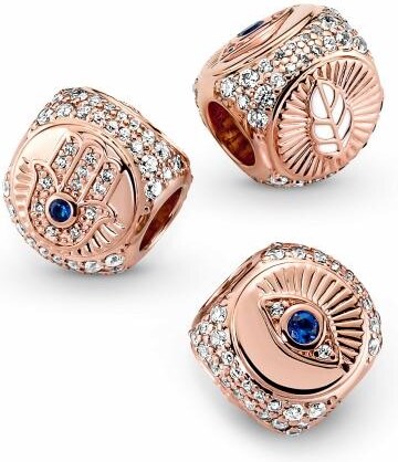 PANDORA Moments prívesok "Vševidiace oko, ochranná ruka, duchovné ...
