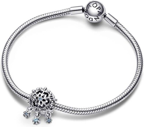 PANDORA Moments prívesok "Ľadová snehová vločka" 792367C01 - GLAMI.sk