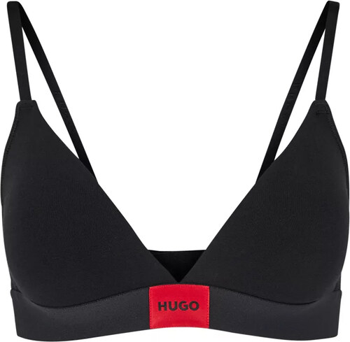 HUGO BOSS Triangle Bra With Red Label Stretch Cotton XS - GLAMI.sk