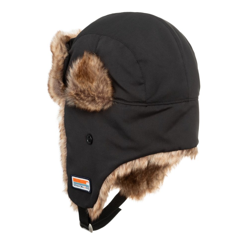 SoulCal Adults Soul Trapper Hat Black - GLAMI.sk