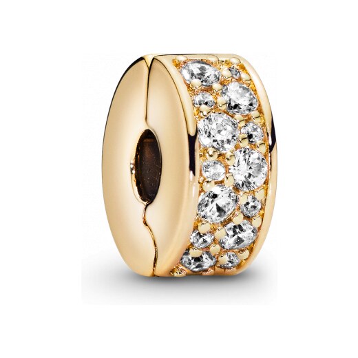 PANDORA pozlátená korálka Žiarivá elegancia korálka 768658C01 - GLAMI.sk