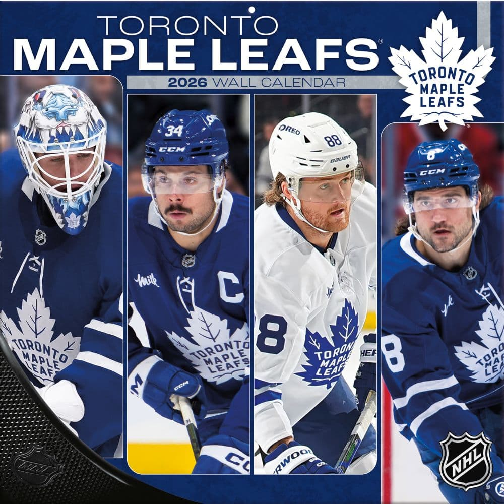JF Turner Toronto Maple Leafs kalendár 2026 Wall - GLAMI.sk
