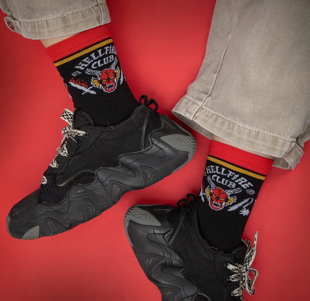 Cinereplicas Set ponožiek Stranger Things - Hellfire Club - GLAMI.sk