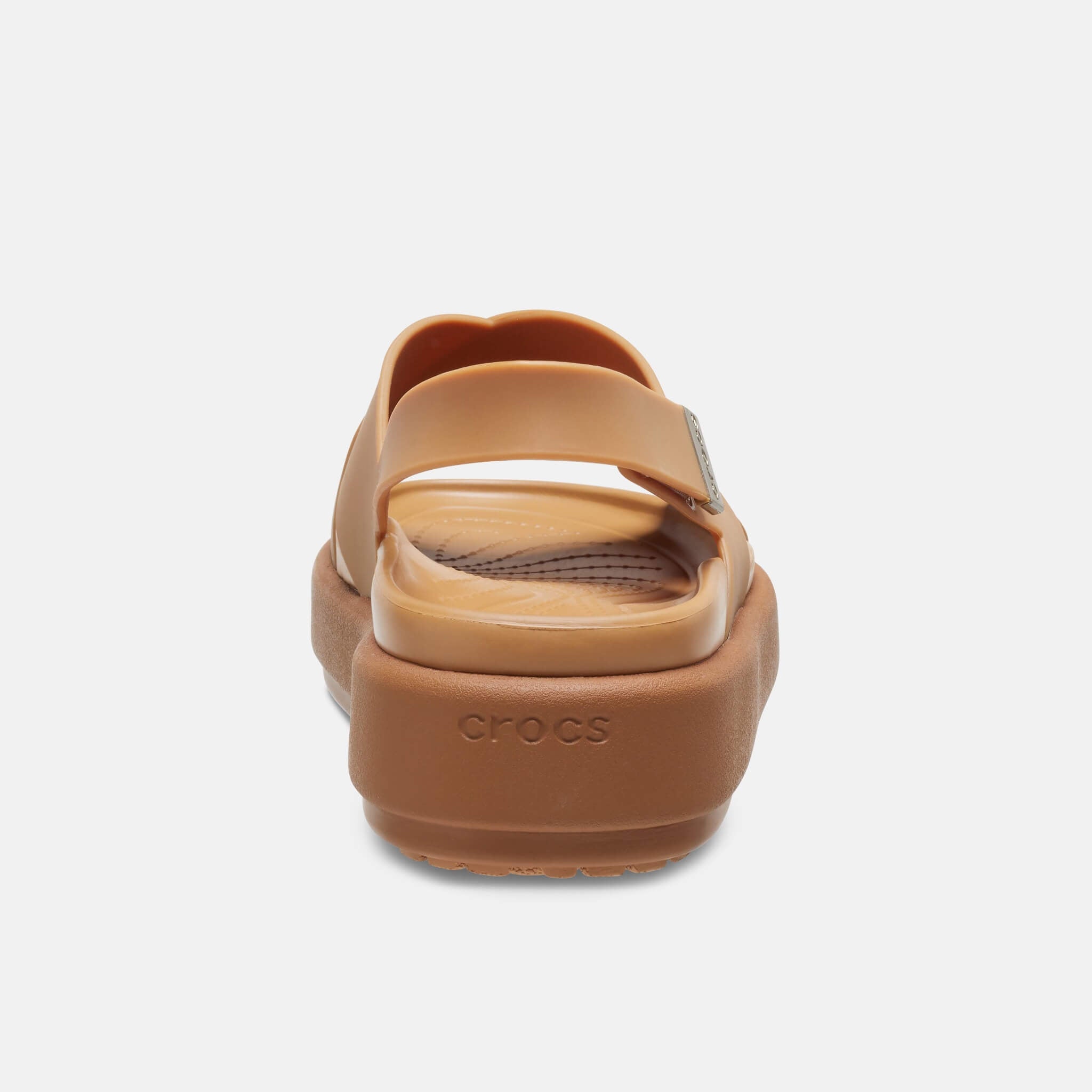 Crocs Brooklyn Luxe Cross Strap Tan/Tan - GLAMI.sk