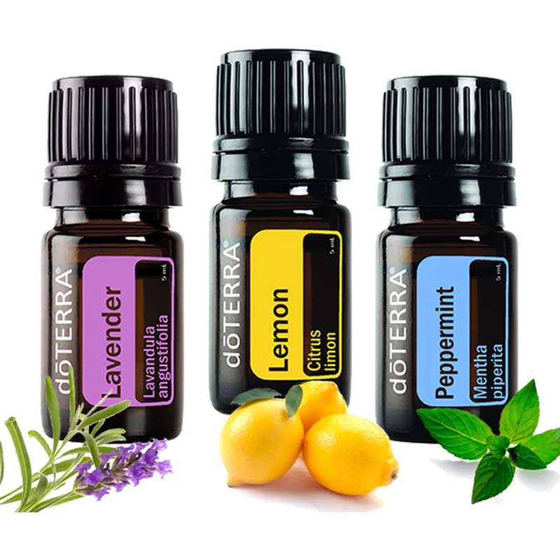 doTerra Trio esenciálnych olejov citrón, levanduľa, mäta 3x5 ml - GLAMI.sk