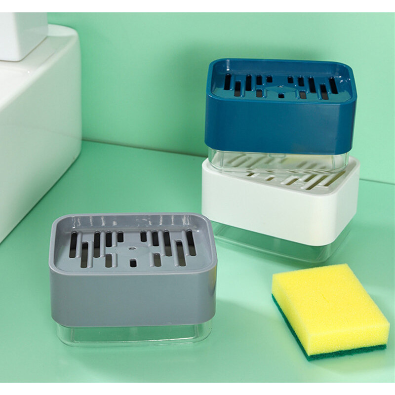 Dávkovač saponátu, držiak na hubku na riad Davay Sappo+ - GLAMI.sk