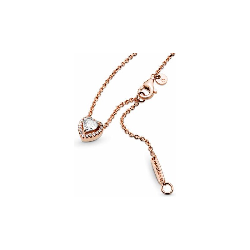 PANDORA náhrdelník ,,Vyvýšené srdce" 388425C01 - GLAMI.sk