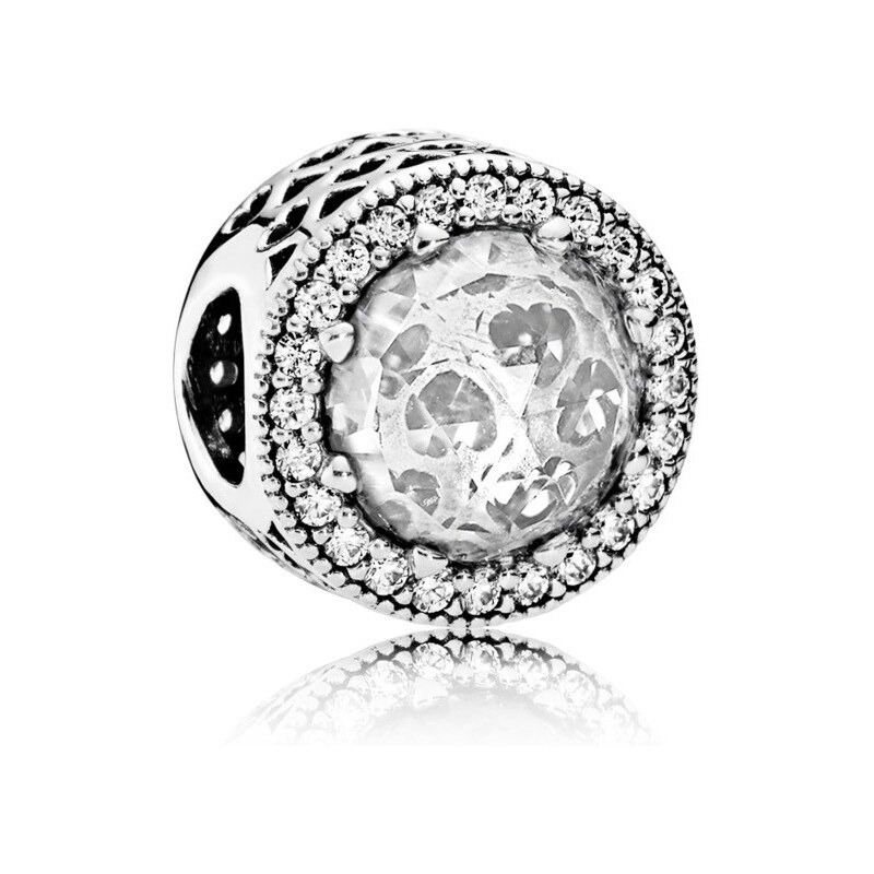 PANDORA Moments prívesok ,,Žiarivé srdcia" 791725CZ - GLAMI.sk