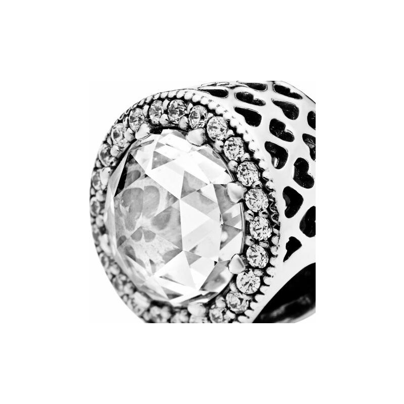 PANDORA Moments prívesok ,,Žiarivé srdcia" 791725CZ - GLAMI.sk