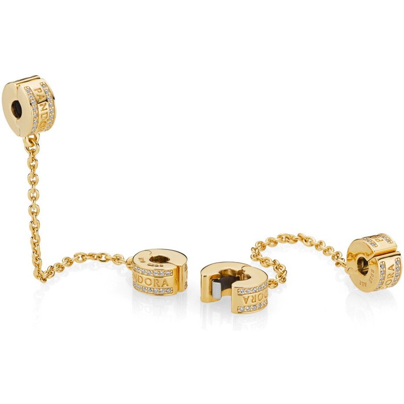 PANDORA Moments bezpečnostná retiazka "Logo" 768642C01 - GLAMI.sk