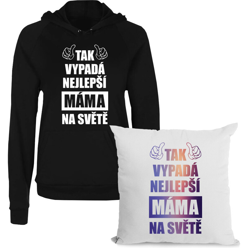 Garibald Komplet pro mamu - Tak vypadá nejlepší máma na světě - mikina ...