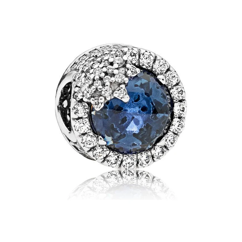 PANDORA Prívesok Modrá oslnivá snehová vločka 796358NTB - GLAMI.sk