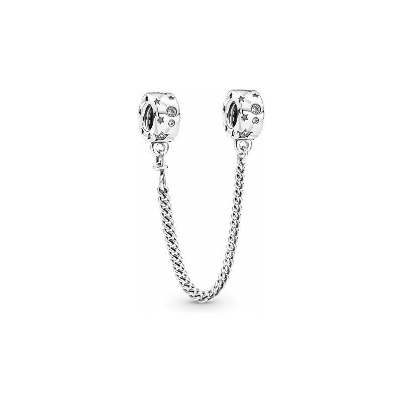 PANDORA bezpečnostná retiazka Hviezdy a galaxia korálka 790011C01-05 ...