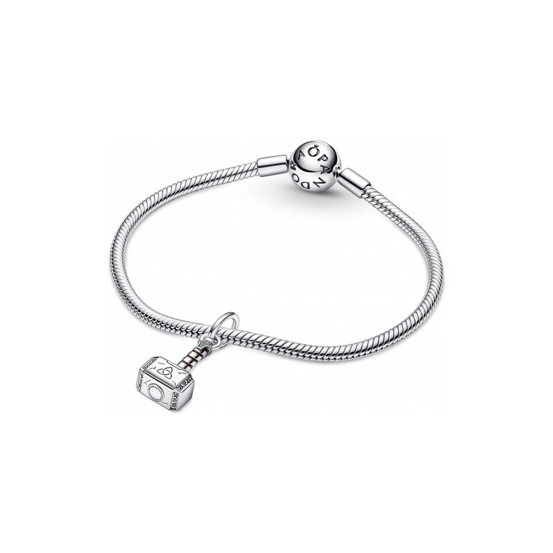 PANDORA Marvel náramok Thor’s Hammer vyskladaný náramok 590728 ...