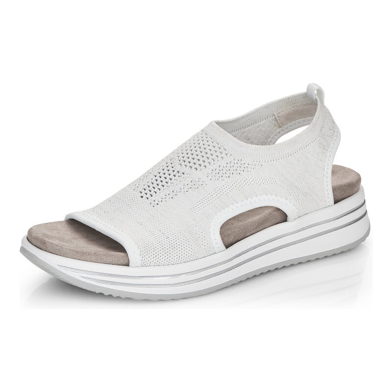 Remonte - Rieker Dámske sandále Remonte R2955-80 biele - GLAMI.sk