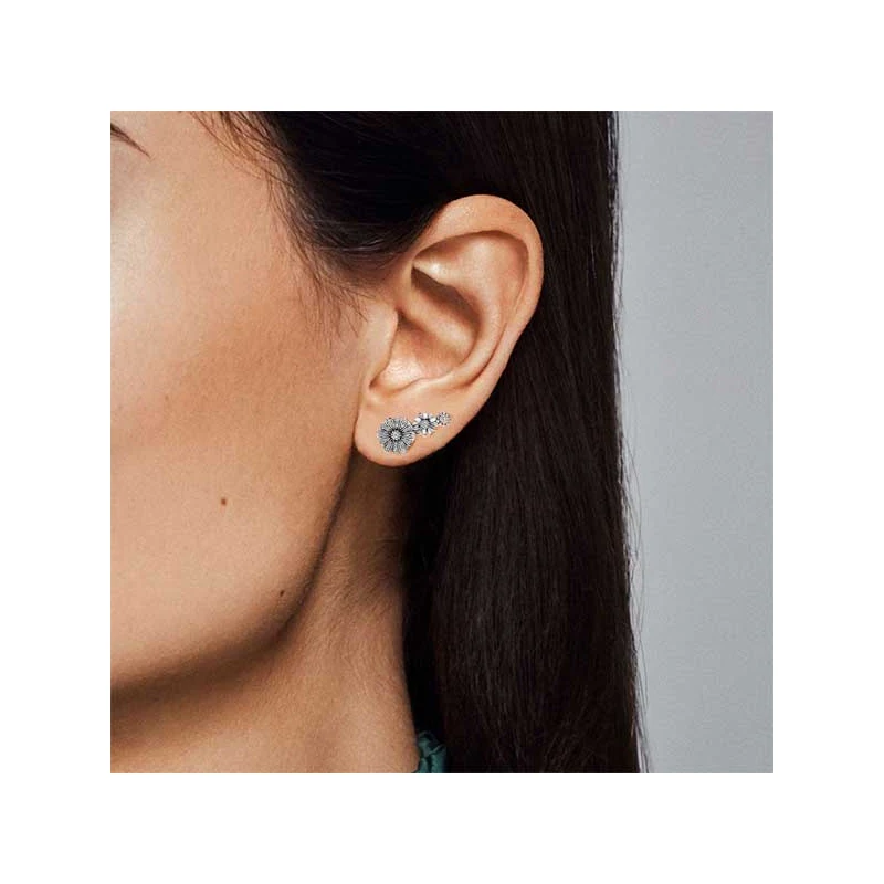 PANDORA náušnice ,,Sedmokrásky-kvetinové trio" 298876C01 - GLAMI.sk