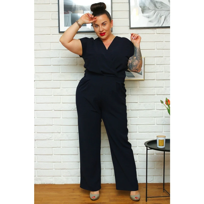 Dámsky overal plus size model 169194 Karko - GLAMI.sk
