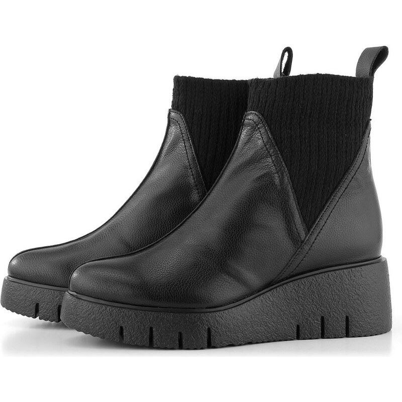 Wonders členková obuv na platforme Indios Negro E-6242 - GLAMI.sk