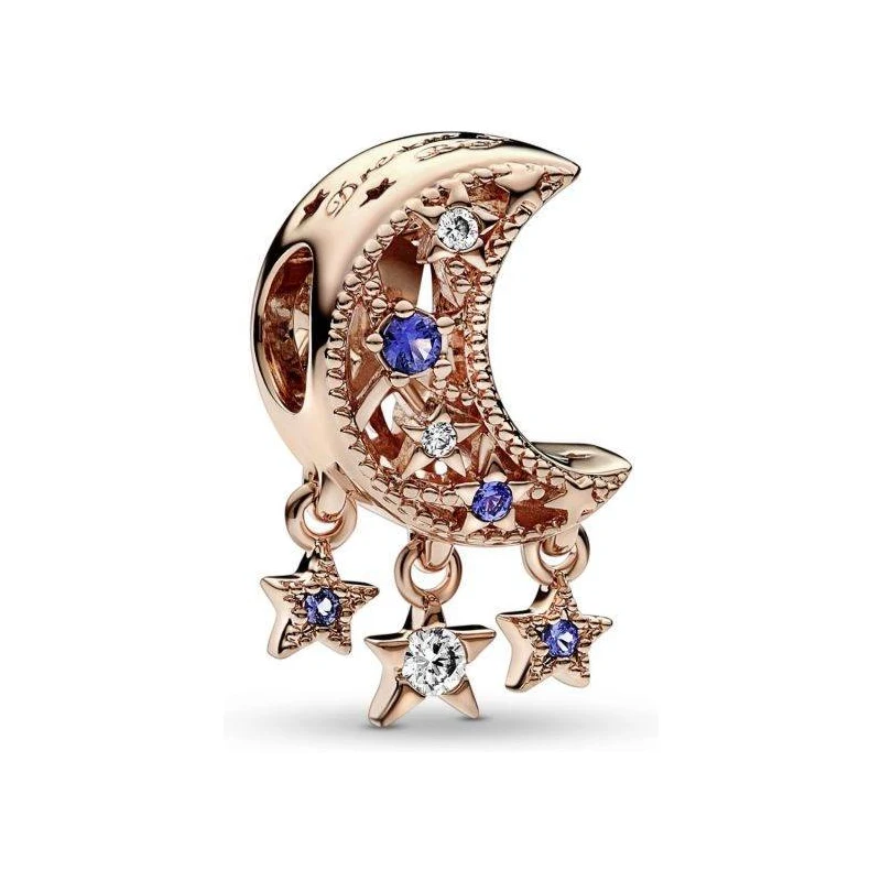 PANDORA Moments prívesok "Hviezda a polmesiac" 789643C01 - GLAMI.sk