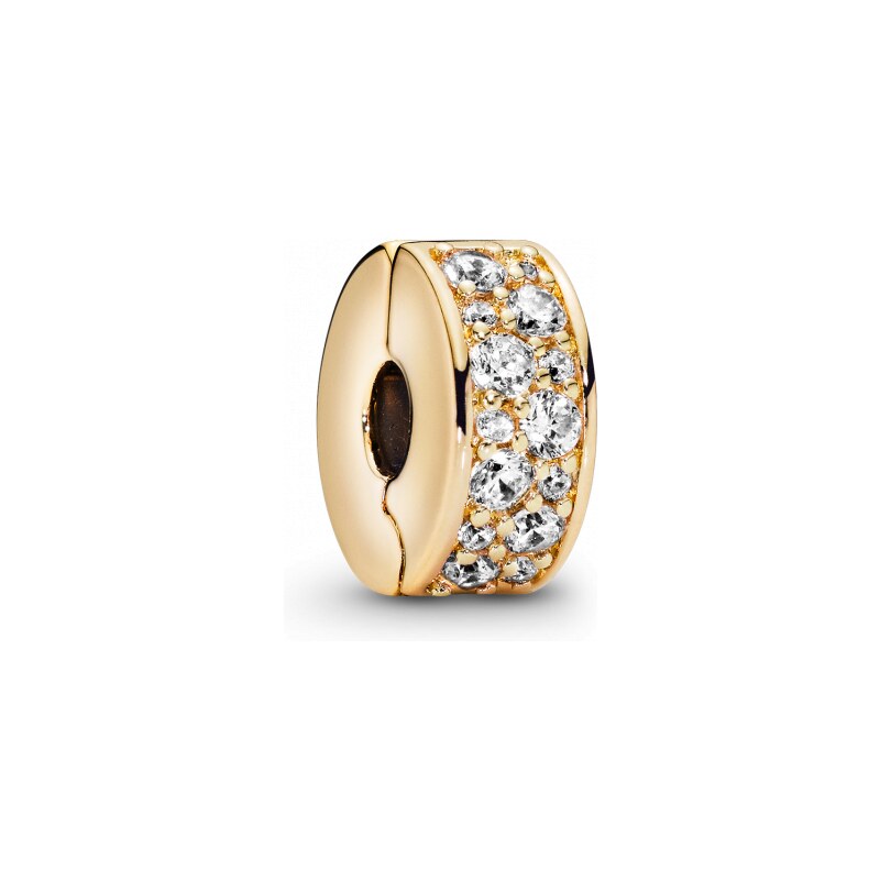 PANDORA pozlátená korálka Žiarivá elegancia korálka 768658C01 - GLAMI.sk