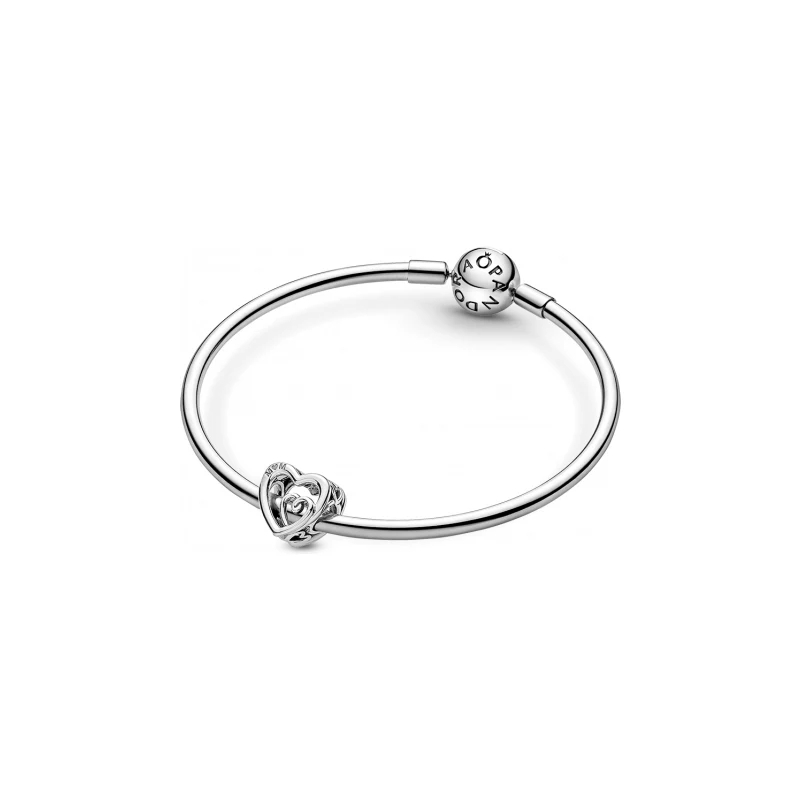 PANDORA náramok Prepletené srdcia vyskladaný náramok 590713+790800C00 ...