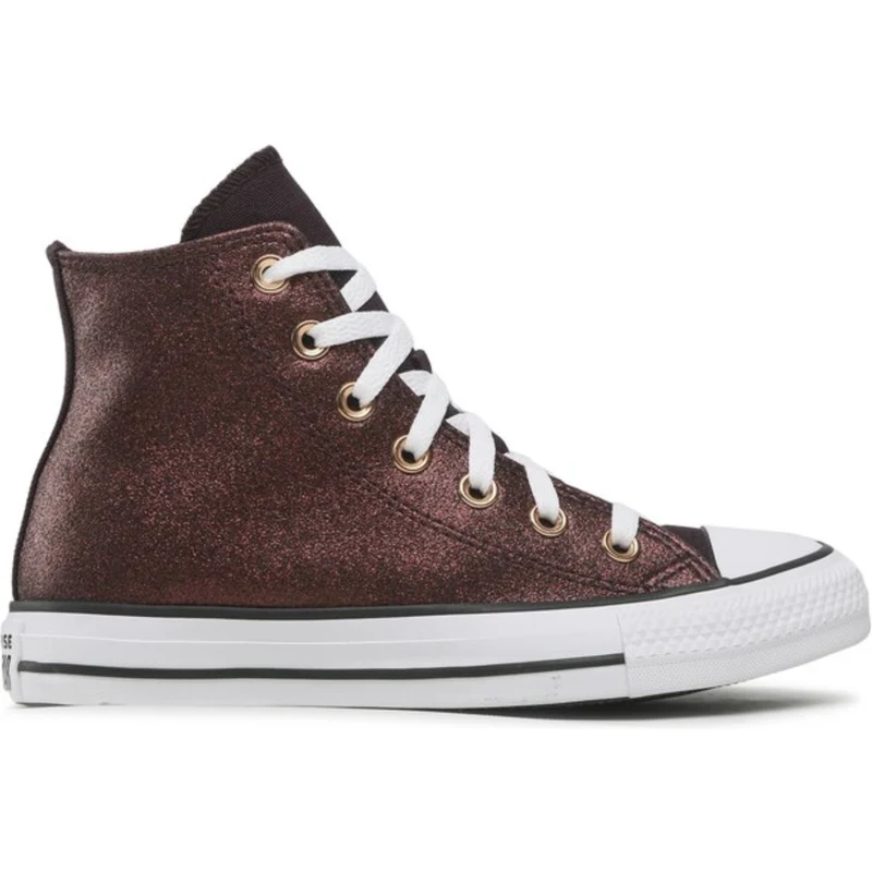 Converse Chuck taylor all star forest glam BLACK CHERRY/WHITE/COPPER ...