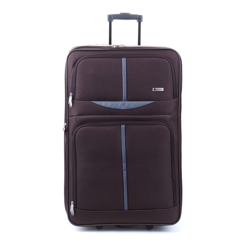 Stredný cestovný kufor na kolieskach s expandérom 70l Worldline 521 ...