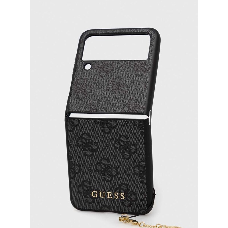 Puzdro na mobil Guess F721 Z Flip 4 šedá farba - GLAMI.sk