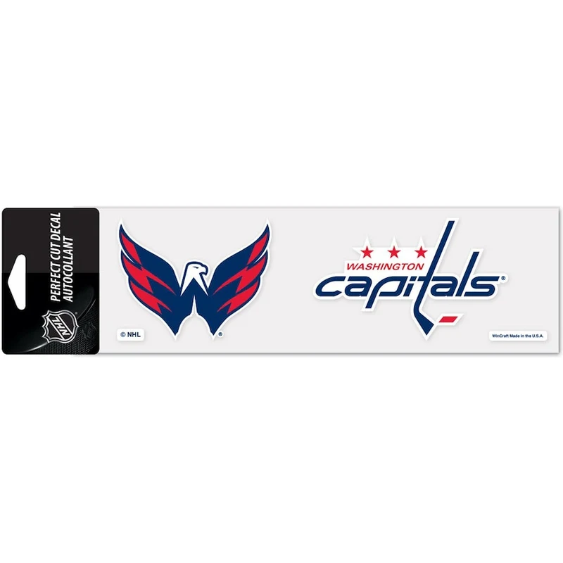 Washington Capitals samolepka logo text decal - GLAMI.sk