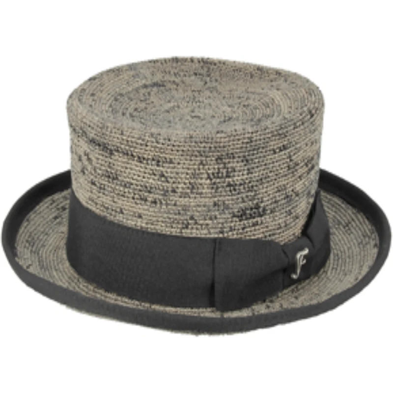 Fléchet - Since 1859 Slamený sivý klobúk - Raffia Top Hat - GLAMI.sk
