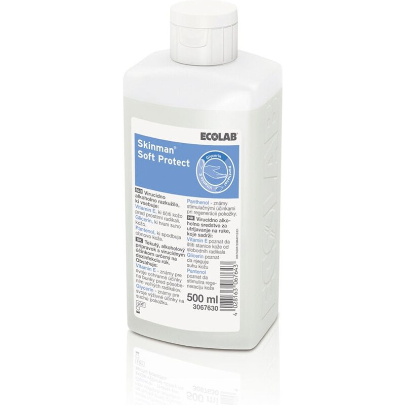 ECOLAB Skinman soft protect 0,5l - GLAMI.sk