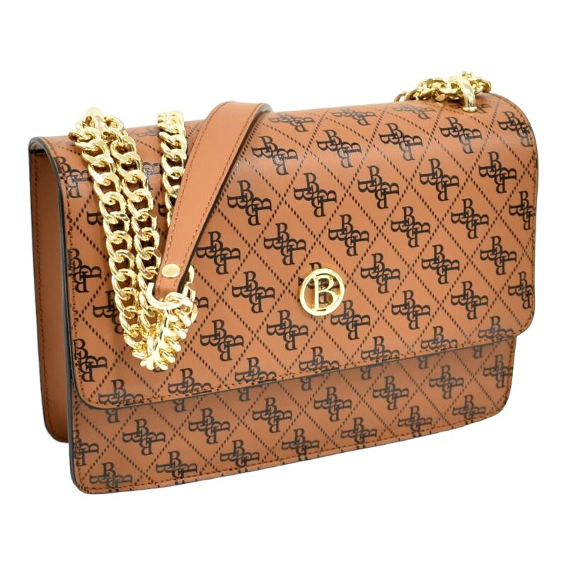 Koňaková kožená dámska kabelka BAGGER 0166 - GLAMI.sk