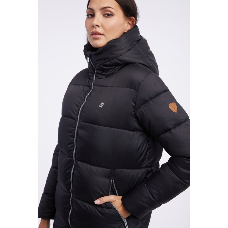 SAM73 Dámsky oversized kabát HEDVIKA SAM 73 čierna - GLAMI.sk