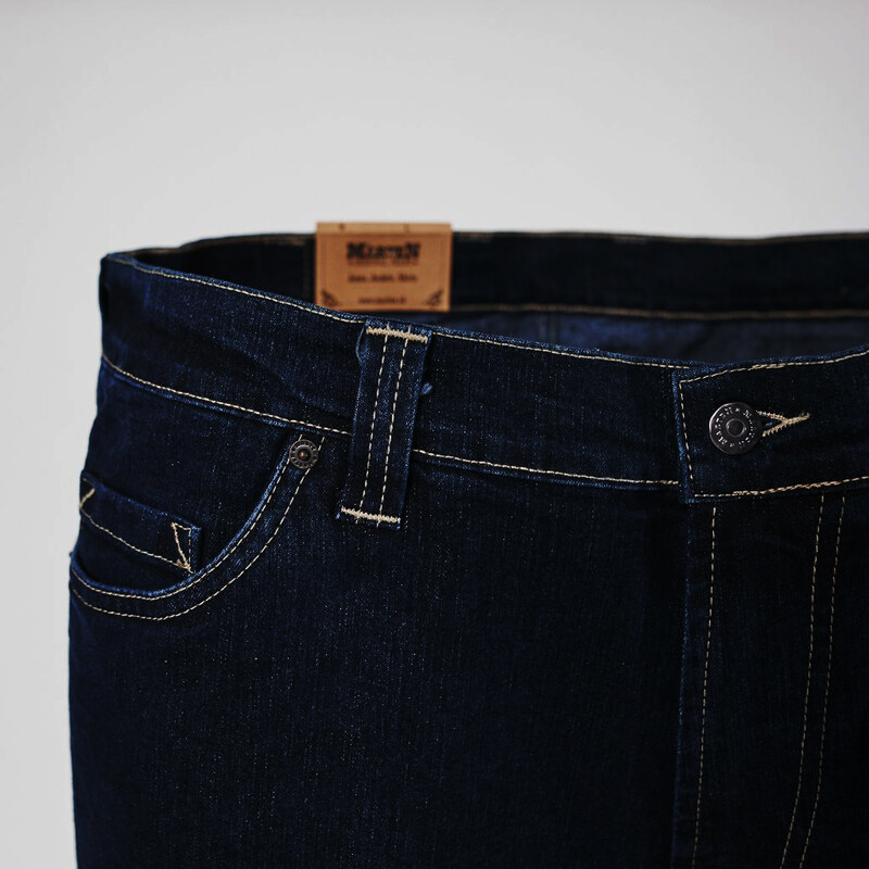 Tmavomodré XXL rifle - GLAMI.sk