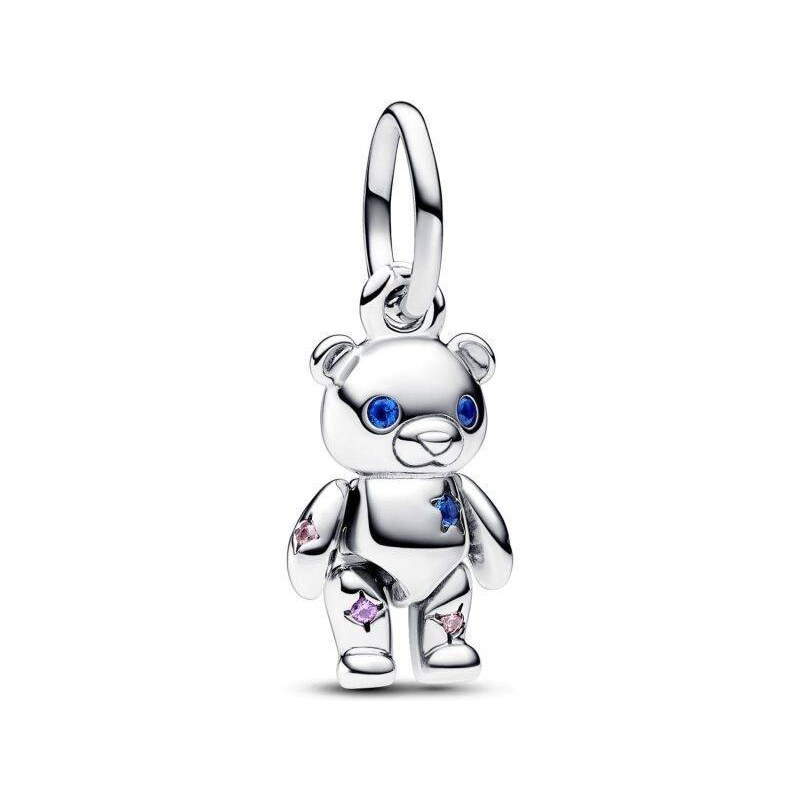 PANDORA Moments visiaci prívesok "Pohyblivý medvedík" 792986C01 - GLAMI.sk