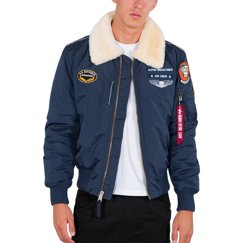 Alpha Industries INJECTOR III AIR FORCE zimná bunda new navy - GLAMI.sk