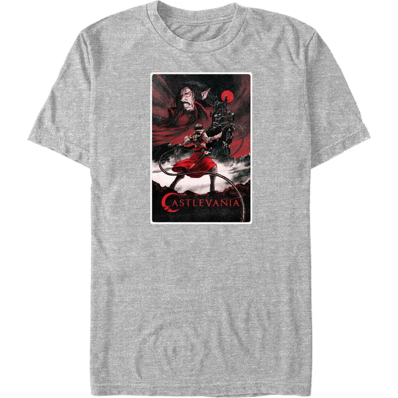 Tričko Merch Netflix Castlevania - Castlevania Classic Men's T-Shirt ...