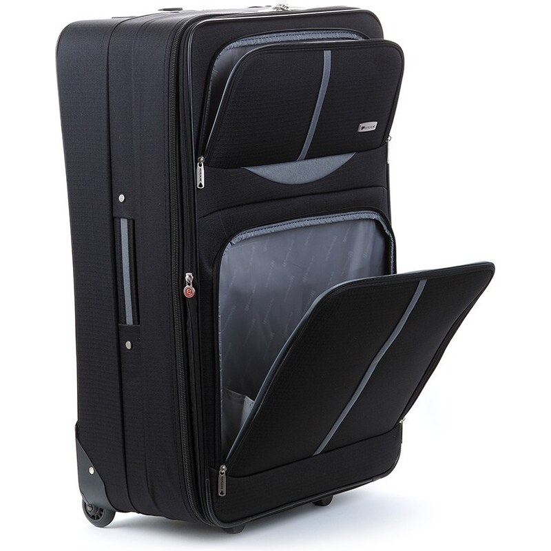 Veľký cestovný kufor na kolieskach s expandérom 90l Worldline 521 ...