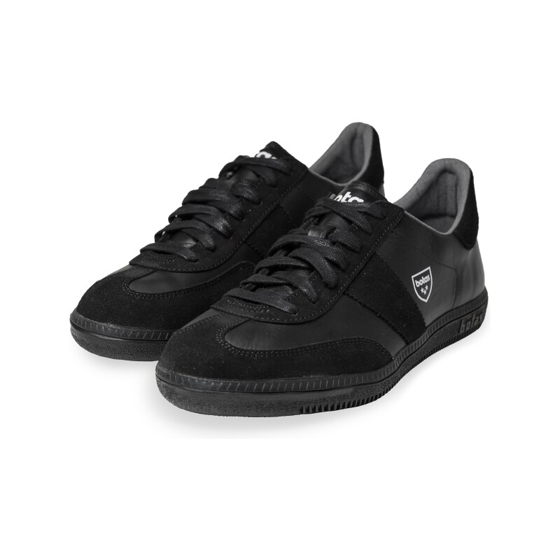 Vasky Botas Iconic Dark - Pánske kožené tenisky / botasky čierne, ručná ...