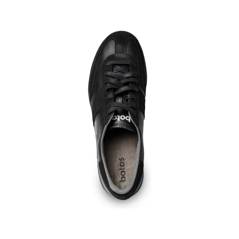 Vasky Botas Iconic Dark - Pánske kožené tenisky / botasky čierne, ručná ...
