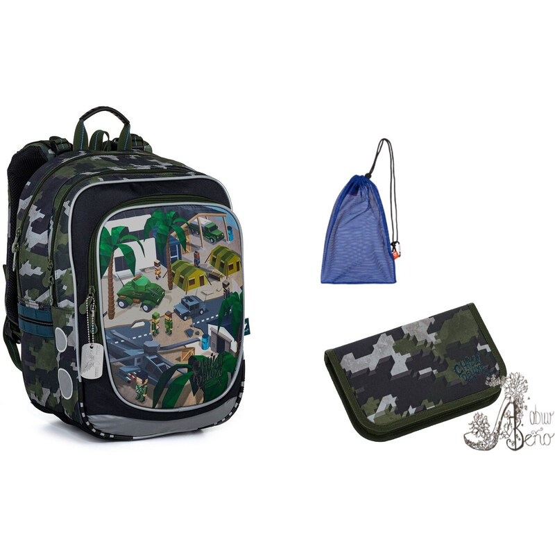 TOPGAL - školské tašky, batohy a sety TOPGAL - MediumSet-ENDY21016 ...