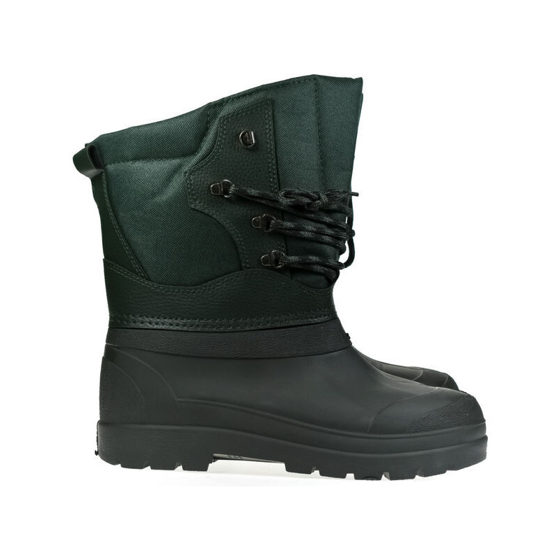 JOHN-C Pánske zateplené gumené snehule-čižmy ARMY BENNY - GLAMI.sk